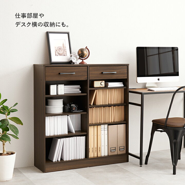 RCC-1178BR 直送 代引不可 ブックシェルフ RCC1178BR HAGIHARA(萩原) RCC-1178BR ブックシェルフ(ブラウン・幅90×奥行22.5×高さ184.5cm ...