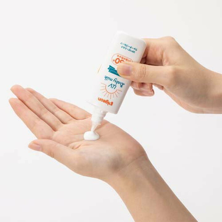 ピジョン Uvベビーミルク ウォータープルーフ Spf50 50g Kirimaja Garuda