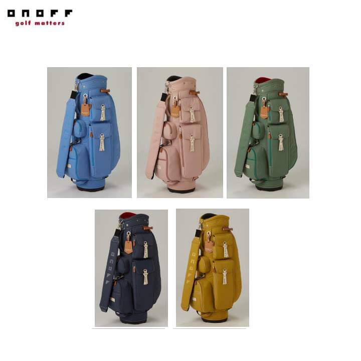 オノフ ONOFF キャディバッグ レディース Caddie Bag OB0722 【一部予約販売】