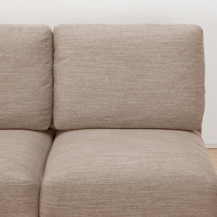 幅120cm 2人用布張り肘無し2点セット CA10 DR-DMO ニトリ 期間限定価格 出産祝い