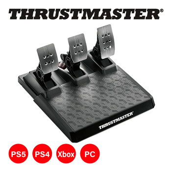 【楽天市場】Thrustmaster スラストマスター T3PM Pedals 磁気ペダルセット フットペダル ゲーム用 ゲームコントローラー ...
