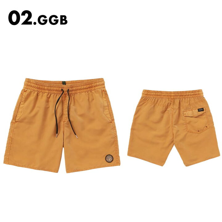 VOLCOM ボルコム A2512305 CENTER TRUNKS GINGER BROWN サーフパンツ 水着 ボルコムサーフパンツ ...
