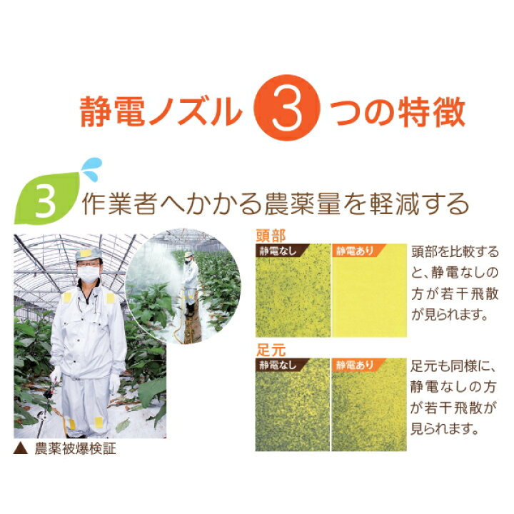 \在庫有 ARIMITSU 有光工業 縦3頭口式静電ノズル AES-03B-2 3頭口タイプ 防除機 動噴 噴霧機 小物などお買い得な福袋