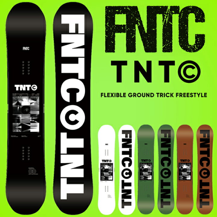 エフエヌティーシー ウィンタースポーツ スノーボードギア ボード TNT C BLACK 157 FNTC 日本全国送料無料