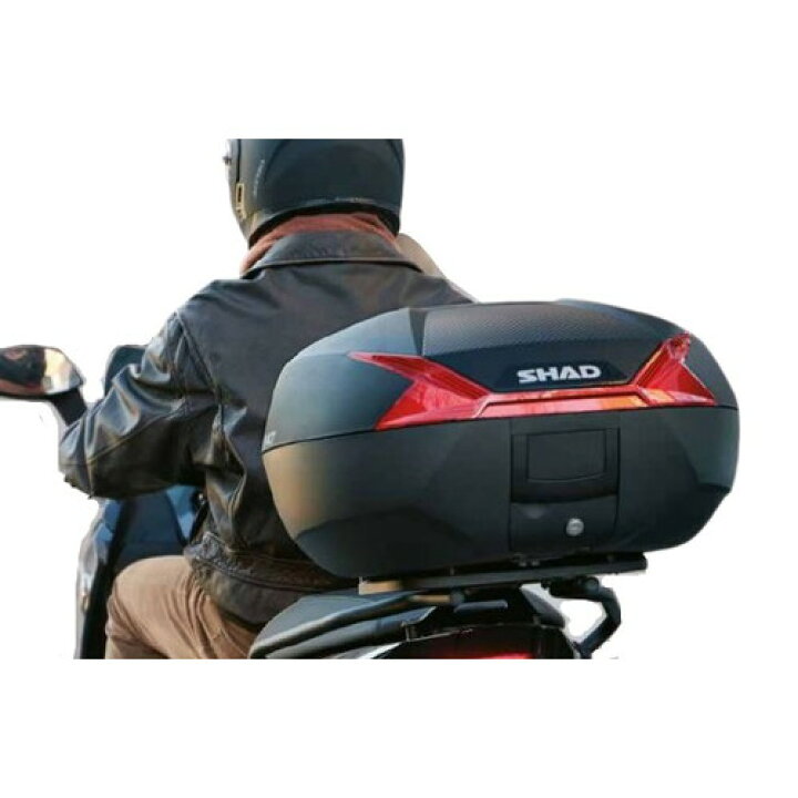 シャッド 汎用 SH47 トップケース カーボン メーカー在庫あり SHAD 値引き