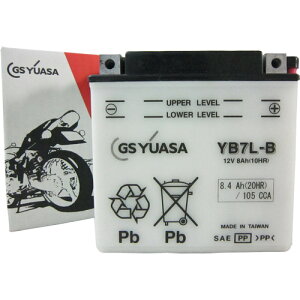 価格.com - ジーエス・ユアサ 開放式バッテリー YB7L-B (バイク用バッテリー) 価格比較