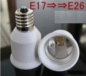 口金変換 アダプタ e17→e26の人気商品・通販・価格比較 - 価格.com