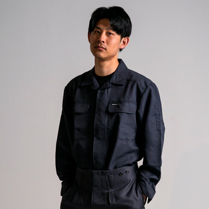 【楽天市場】寅壱 ヒヨクオープン 9309-143 M L LL 3L 4L 5L トビシャツ シャツ トライチ TORA 寅一 鳶服 トビ服 作業着 作業服 職人 土方 上下セット あり ...