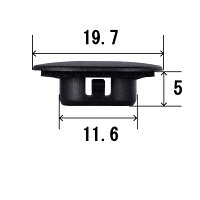 【楽天市場】サイドモール、リアドアモール 内張クリップ トヨタ '12~'16RAV4/'13~'17ハリアー/'13カローラ/'15~'18 ...