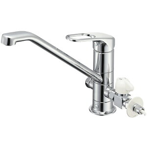 価格.com - SANEI シングルワンホール分岐混合栓 K87112ETJV-V2S (水栓金具) 価格比較