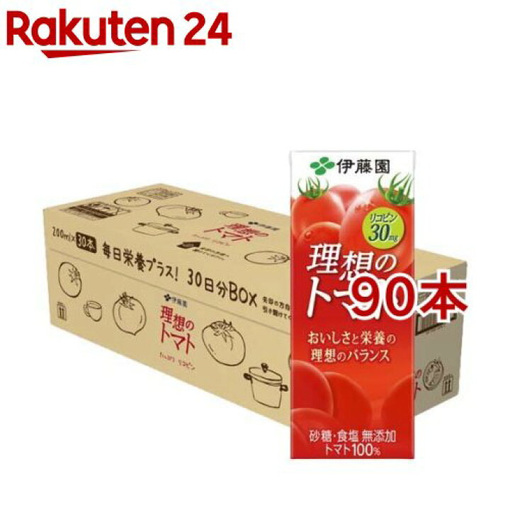 最大63%OFFクーポン 伊藤園 理想のトマト 紙パック 200ml 24本入 yoshiyuki0804.sub.jp