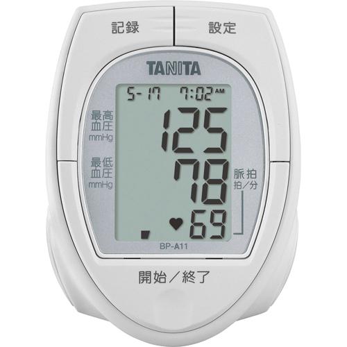 【楽天市場】タニタ 手首式血圧計 ホワイト BP-A11-WH(1台)[血圧計 手首式 BP-A11 持ち歩き 可能 シンプル 小型]：楽天24