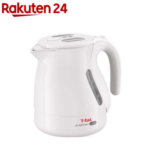 【楽天市場】ティファール ジャスティンプラス ロック ホワイト 1.0L KO4421JP(1台)【ティファール(T-fal)】：楽天24