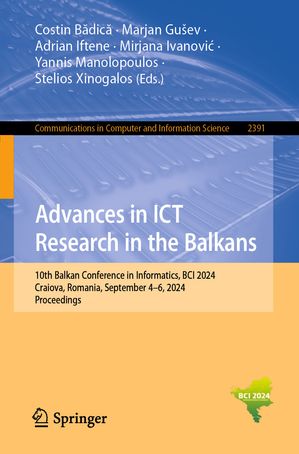 楽天Kobo電子書籍ストア: Advances in ICT Research in the Balkans - 10th Balkan ...