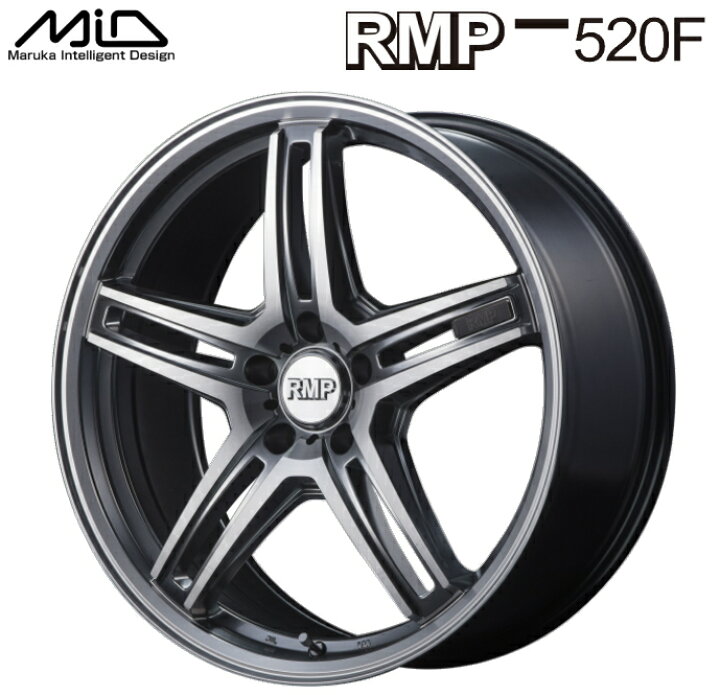 贅沢品 MID RMP 025F ホイール4本Set ハイパーメタルコート ブラッシュドフィニッシュ 8.5J-20インチ 5穴 PCD114.3 インセット 45 kids-nurie.com