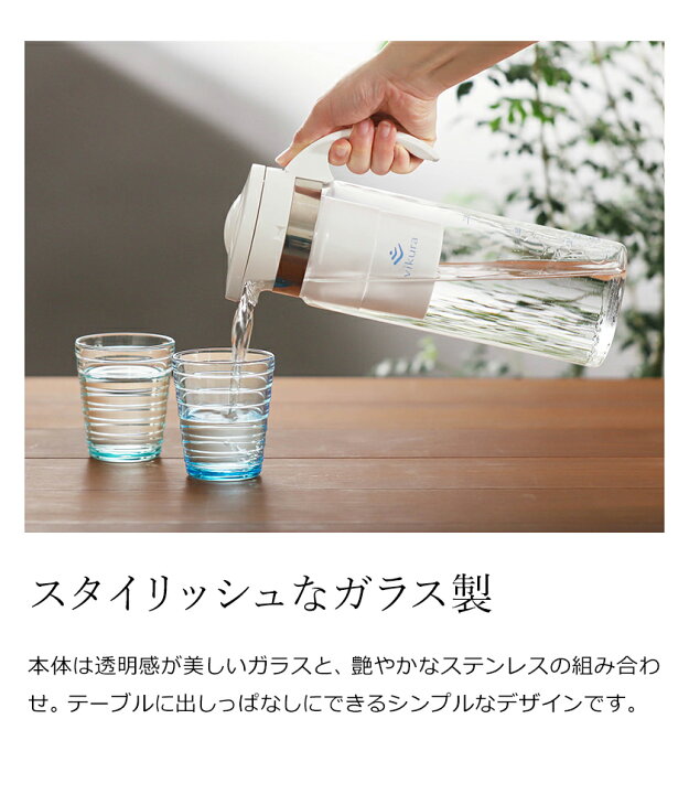 激安挑戦中 vikura ビクラ 浄水ポット カートリッジ VC-P1 ポット型浄水器 yoshiyuki0804.sub.jp