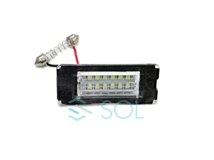 スーパーSALE セール期間限定 ミニ MINI R55 LCI含む クラブマン LEDライセンスランプ ワーニングキャンセラー内蔵 ナンバー ...