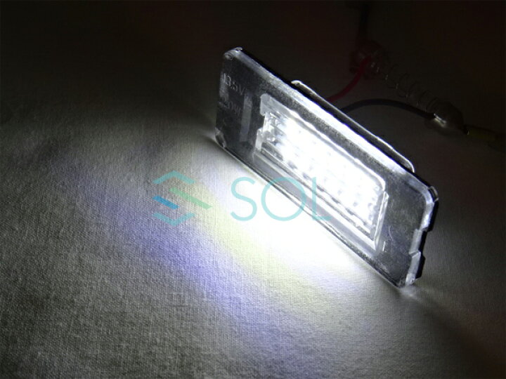 スーパーSALE セール期間限定 ミニ MINI R55 LCI含む クラブマン LEDライセンスランプ ワーニングキャンセラー内蔵 ナンバー ...