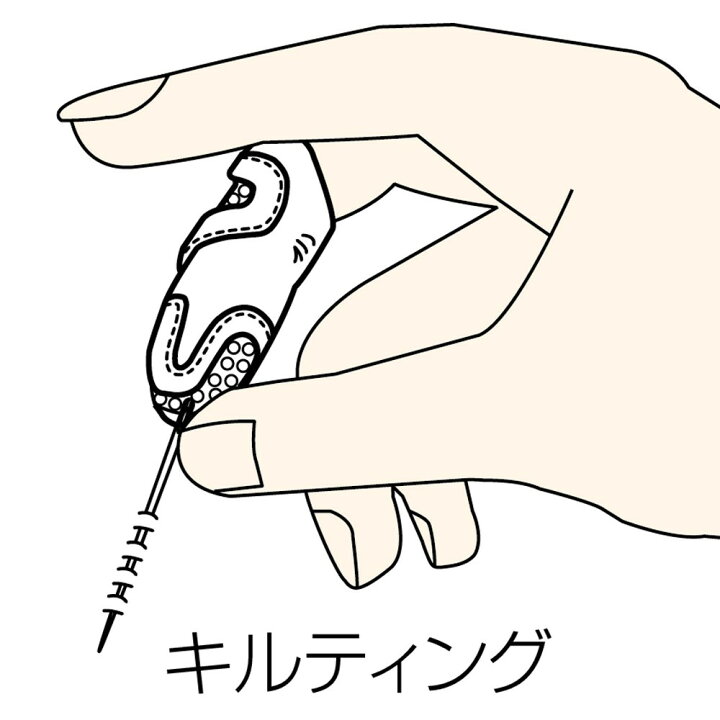 [ギフト/プレゼント/ご褒美] 指ぬき カラフルラバーシンブル 小 14mm 57-391 Clover クロバー kids-nurie.com