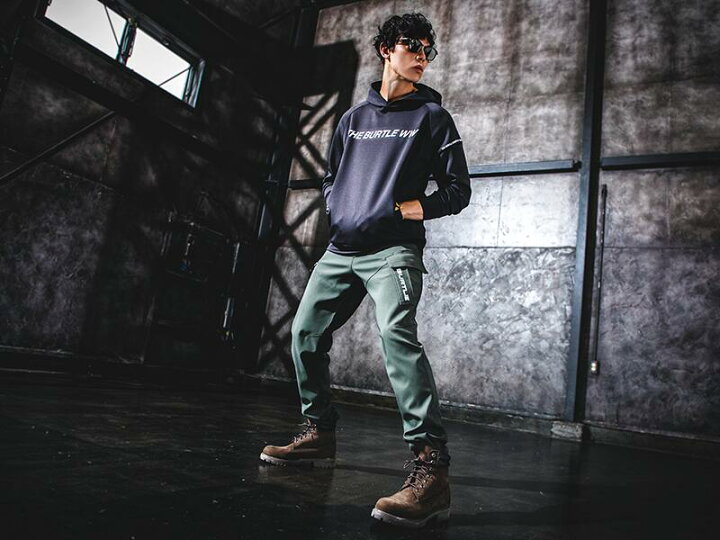 BURTLE バートル 裏フリース ホットカーゴパンツ 422 防寒 冬用 ストレッチ 作業ズボン 作業服 作業着 古典