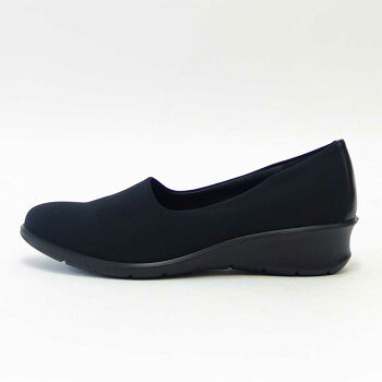 【楽天市場】エコー ECCO FELICIA STRETCH SLIP ON ブラック 217043 51052 （レディース） 甲深 ...