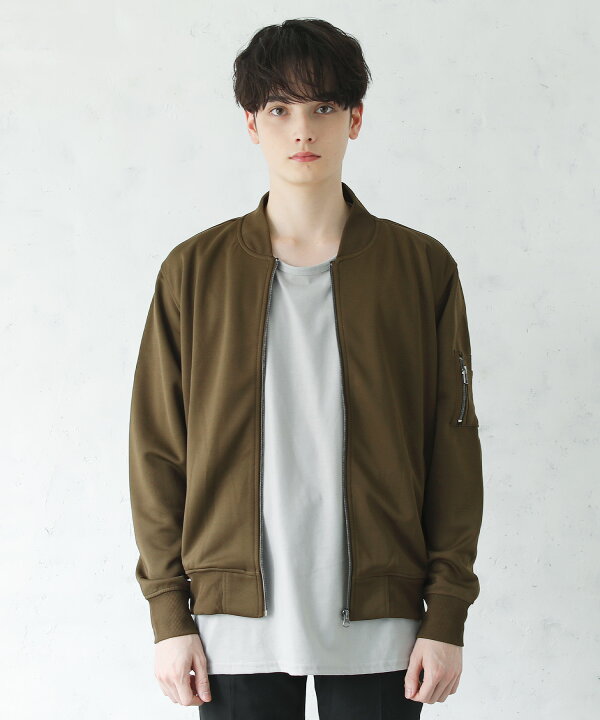 格安SALEスタート ブルゾン ジャンパー MA-1 MA1 裏タフタ ミリタリージャケット ライトアウター フライトジャケット アウター メンズ セール 20220818s ...