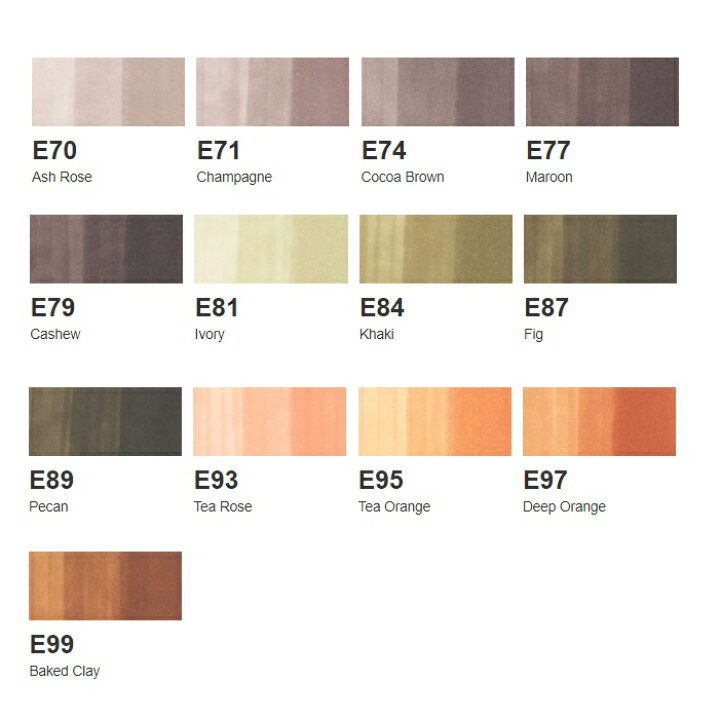 コピックインク E93 ティー ローズ 11734903 美品