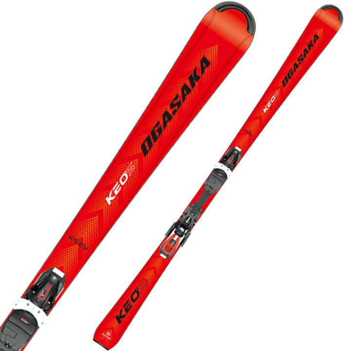 OGASAKA オガサカ スキー板 2023 KEO'S ケオッズ KS-EY チロリア SLR 10 GW WT BK RD ビンディング セット 取付無料 22-23 NEWモデル 65％以上節約