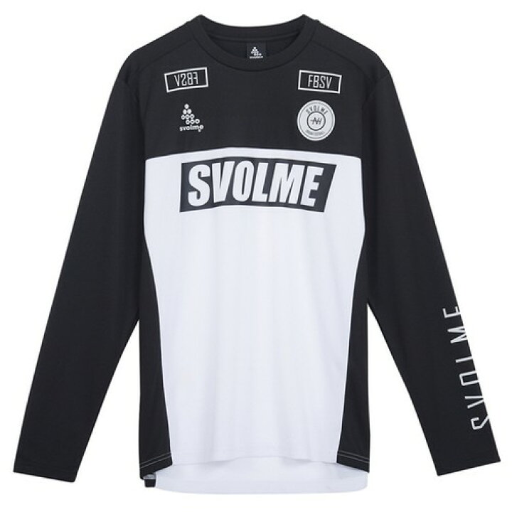 SVOLME スボルメ FBロゴロングプラT SDG ロングプラクティスシャツ 長袖 サッカー フットサル 2022年秋冬 1223-99400 素晴らしい価格