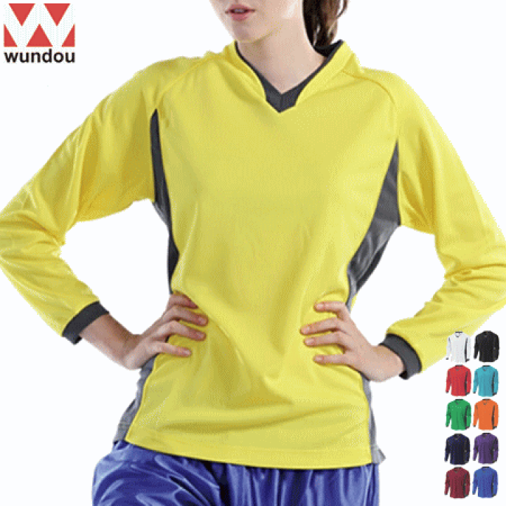 ベーシックロングスリーブサッカーシャツ 長袖 プラクティスシャツ 練習着 メンズ レディース 男女兼用 P1930 ウンドウ 【94%OFF!】