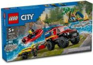 価格.com - レゴ シティ 60412 4WD消防車とレスキューボート (ブロック) 価格比較