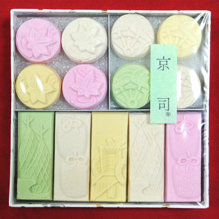 和三盆 干菓子 落雁 らくがん お抹茶 お茶会 プチギフト Matcha Greentea Wasanbon／ 明治37年創業！狭山茶問屋 ...