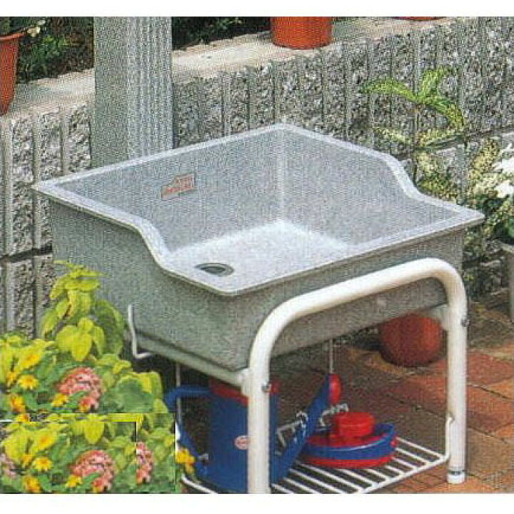 タキロン 研ぎ出し流し 庭園 600-H型 みかげ 水栓パン おしゃれ ガーデンパン 商品コード290708 爆買いセール