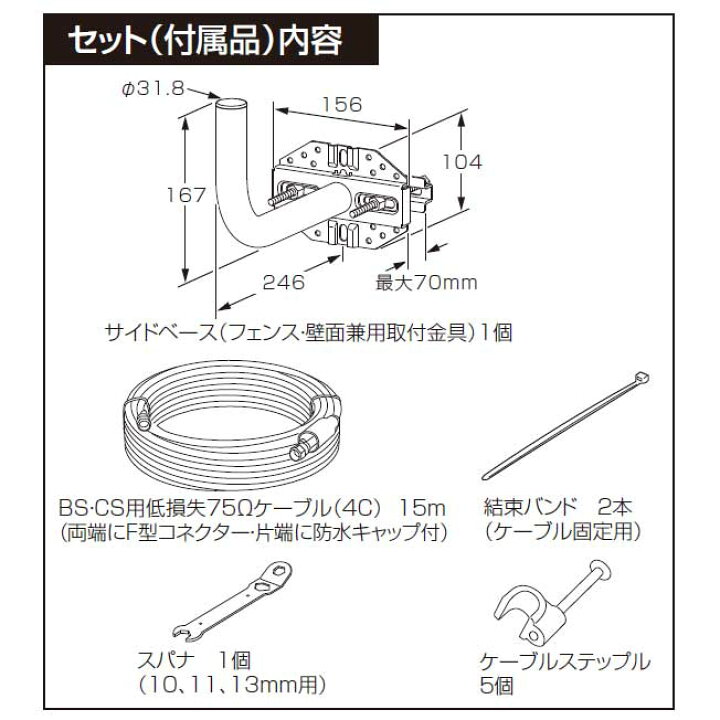 【高額売筋】 マスプロ 4K 8K放送 3224MHz 対応 BS 110°CSアンテナ BC45RL yoshiyuki0804.sub.jp