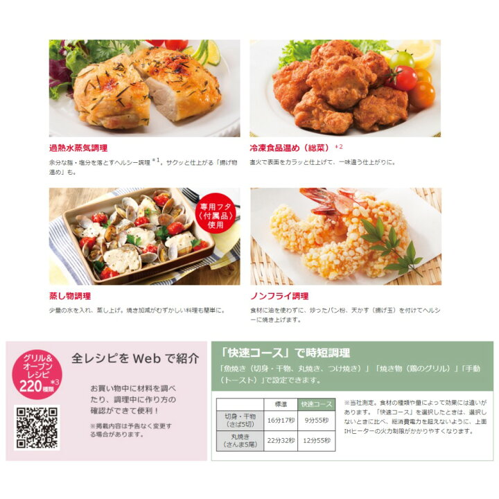 日立 HT-M8AKTF K 6763-6123 ﾃﾞｨｰﾌﾟﾌﾞﾗｯｸ :鉄 ｽﾃﾝﾚｽ対応ﾄﾘﾌﾟﾙIH 左右IH:3.2kW 中央IH ...