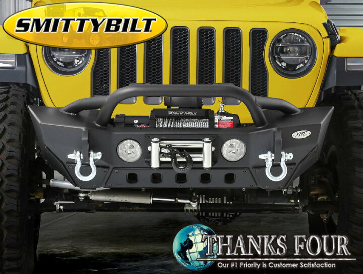 Smittybilt Jeep Wrangler XRC Gen2 Front Bumper 77807 (18-23, 43% OFF