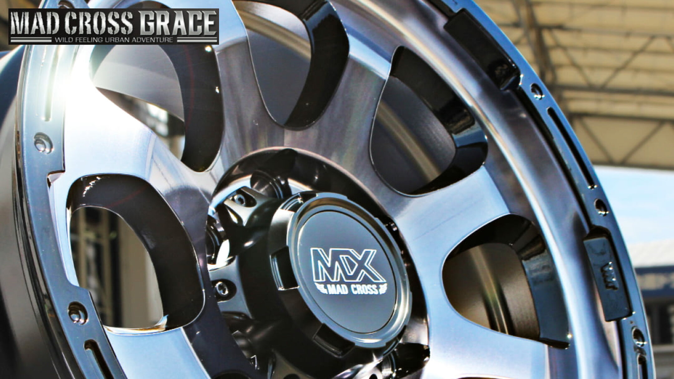 楽天市場 | タイヤスクエアミツヤ - MAD CROSS GRACE マッドクロス グレイス アルミ ホイール