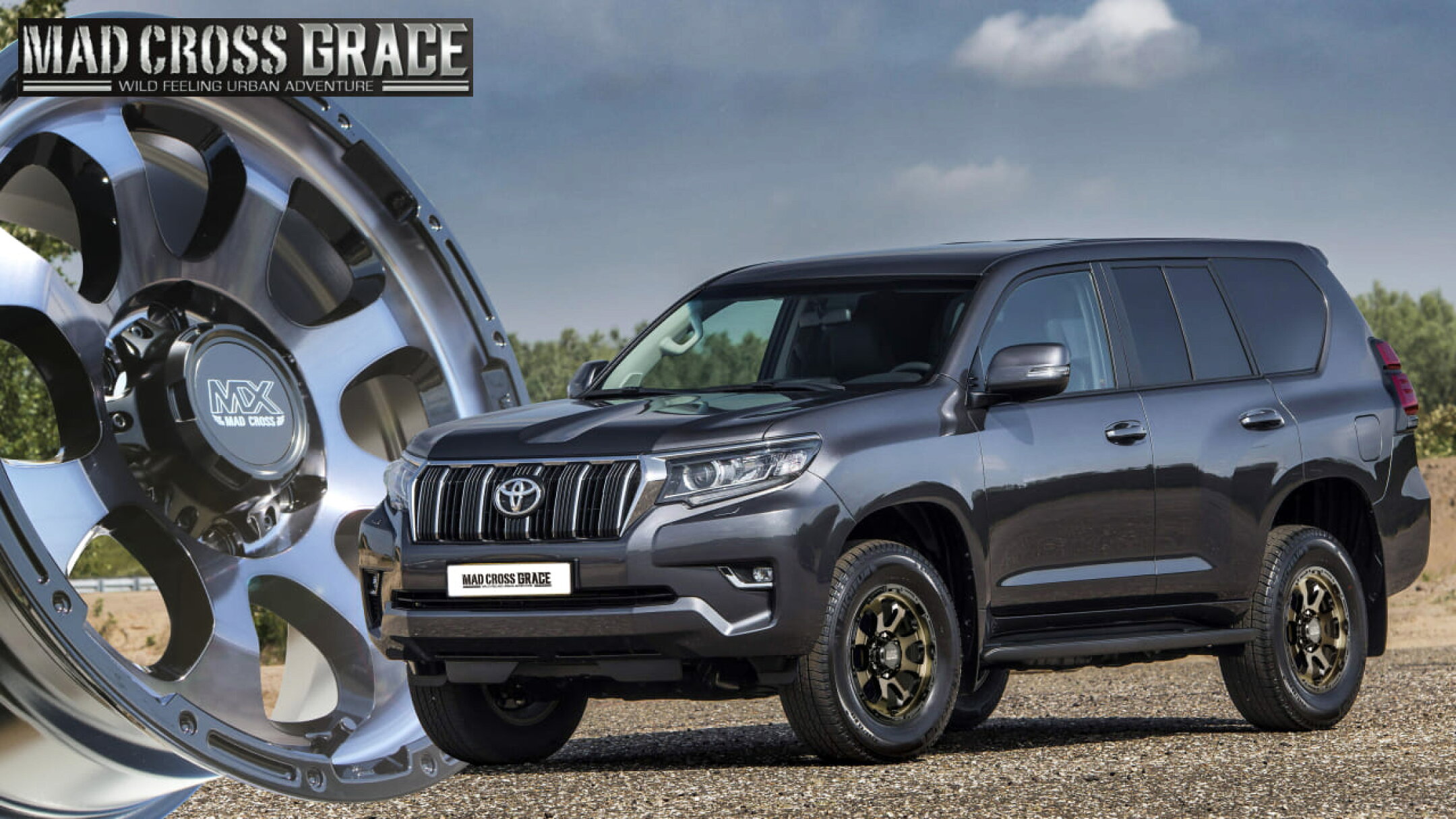 楽天市場 | タイヤスクエアミツヤ - HOTSTUFF MAD CROSS GRACE マッドクロスグレイス ホイール