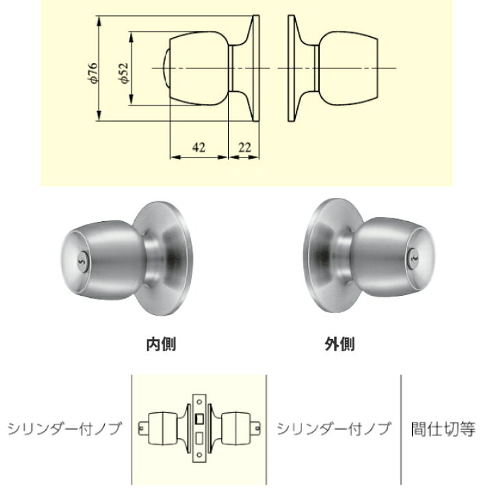 SEAL限定商品 MIWA 美和ロック 145HMシリーズ 錠ケース 用バックセット100mm 145HM yoshiyuki0804.sub.jp