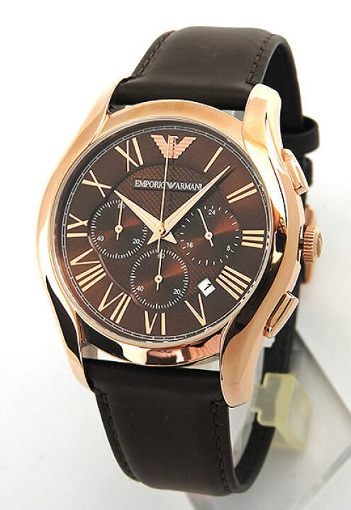 激安特価 エンポリオ アルマーニ クロノグラフ ブラウン ダイヤル ウォッチ AR1701 kids-nurie.com