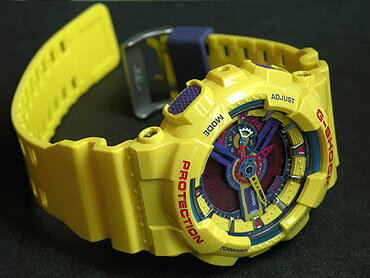 【楽天市場】CASIOカシオ 腕時計 防水 時計 メンズ Gショック ジーショック アナログ GA-110A-9DRイエロー G-SHOCK ...