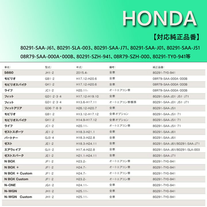 一部予約 ホンダ HONDA エアコンフィルター N-BOX NBOX エヌボックス JF1 JF2 JF3.JF4不可 N-ONE JG1 JG yoshiyuki0804.sub.jp