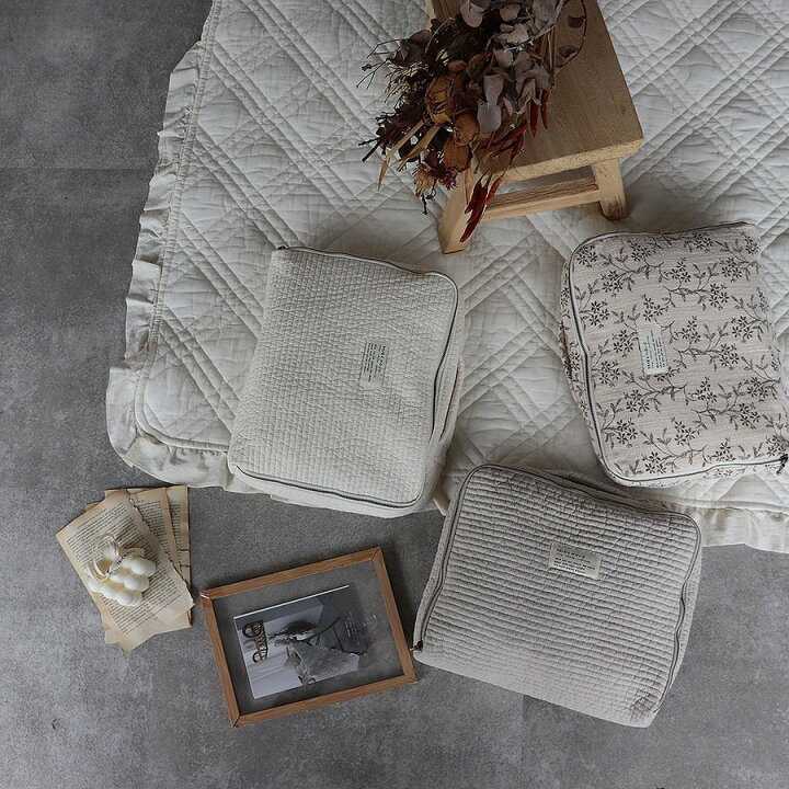 TRICK HOLIC quilting trunk bag キルティングトランクバッグ Mサイズ おむつケース おむつバッグ トリック ...