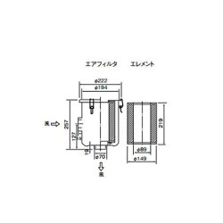 【楽天市場】富士電機 エアフィルター VFY形 （VFY036A） 富士電機 レジャー用品 便利グッズ（レジャー用品）：DIY FACTORY ...