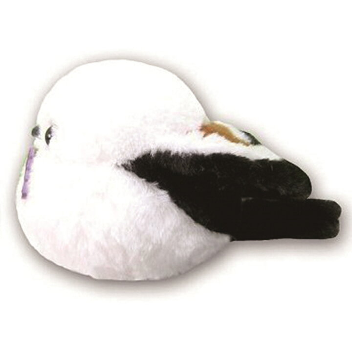 シマエナガ ふくふくシマちゃん ラベンダー ぬいぐるみ小 手乗りタイプ 【新品】