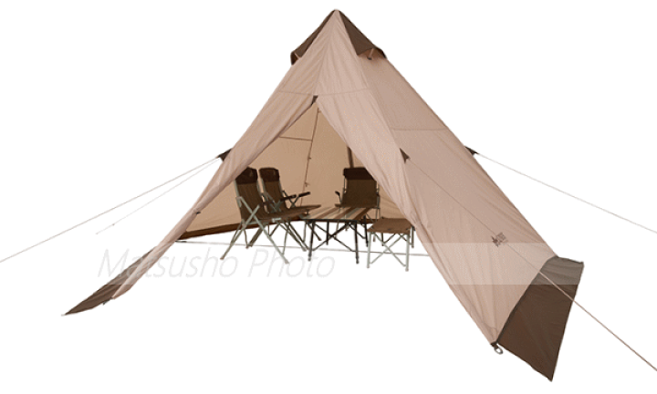 楽天市場】ロゴス テント ティピーテント Vポールテント V字型フレーム