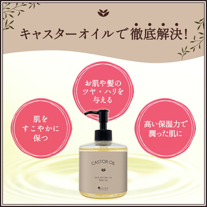 Co キャスターオイル ひまし油 ひましあぶら ヒマシ油 スキンケア ヘアケア 頭皮ケア ボディケア マッサージオイル 天然100 無添加