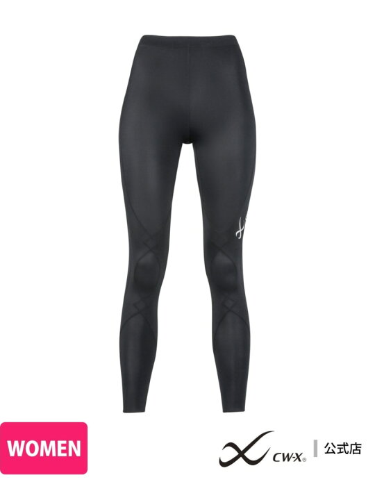 (W)CW-X スポーツタイツ ロング CW-X ブラック[Rakuten タイツ・ストッキング・パンスト シーダブリューエックス 靴下・レッグウェア Fashion] レディース ...
