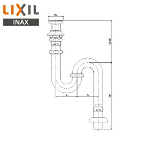価格.com - LIXIL INAX 排水Sトラップ LF-105SAL (水栓金具) 価格比較
