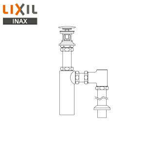 価格.com - LIXIL INAX 排水ボトルSトラップ(排水口カバー付) LF-708SAC (水栓金具) 価格比較